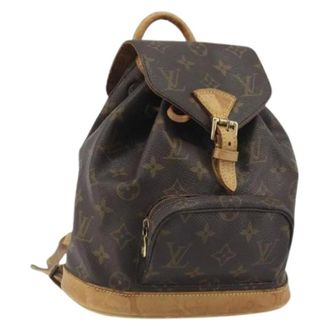 Louis Vuitton Pre-owned Mini Montsouris Backpack - Femme - Pre-owned - Brun - Taille: ONE Size