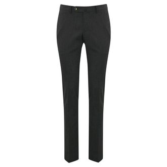 Pantaloni Torino Graue Slim Fit Hose aus Wollmischung - - Trousers - Herren - Grau - L