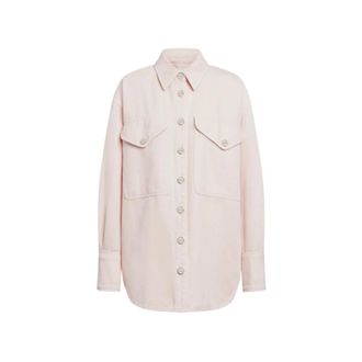 Dondup Camicia over in bull - - Blouses & Shirts - Damen - Rosa - M