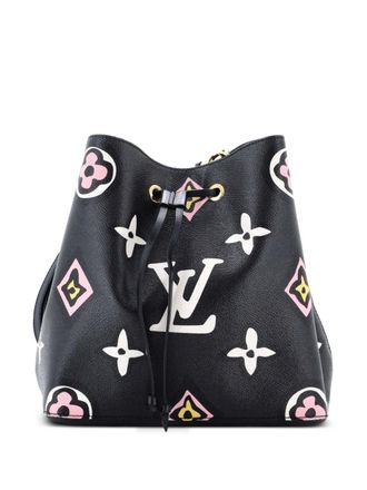 Louis Vuitton sac seau NeoNoe Handbag Wild at Heart Monogram Giant MM - Noir