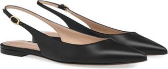 Generic Chaussures Plates à Bout Pointu et Bride Arrière pour Femmes,Mules Décontractées Confortables,Sandales à Boucle Simple Chaussures Classiques à Talon B