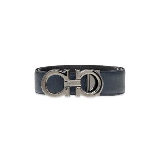 Ferragamo Gancini G&uuml;rtel - - Accessories - Herren - Blau - 110 CM