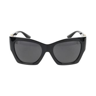 Versace Femme, Accessoires, Noir, Taille: 55 MM Lunettes de soleil &eacute;l&eacute;gantes avec code UPC