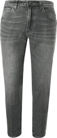 Dondup Homme, Jeans, Gris, Taille: W29 Brighton Carrot-fit Jeans