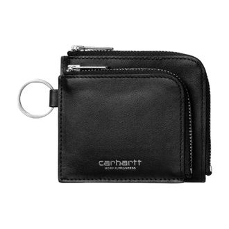 Carhartt Work in Progress Zip Wallet - unisex - Accessoires - Noir - Taille: ONE Size