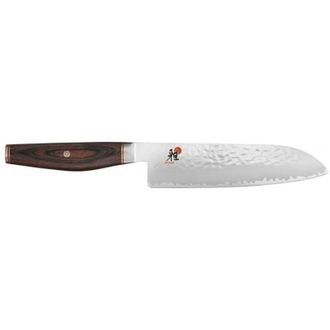 Zwilling Miyabi Santoku Kochmesser, Stahl, 180 mm, silber / braun, 34074-181-0