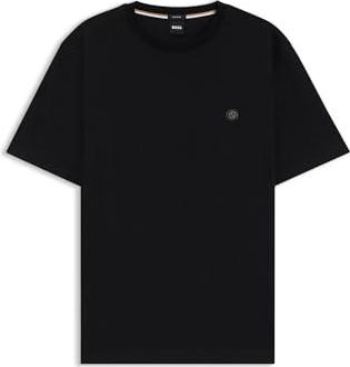 HUGO BOSS BOSS Hommes C-Taut 01 T-Shirt Regular en Coton avec Monogramme Double B