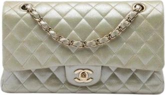 Chanel Sac bandouli&egrave;re Classic Flap Pre-owned - Femme - Pre-owned - Beige - Taille: ONE Size