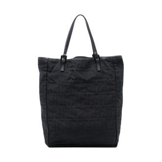 Fendi Pre-owned Bedruckte Stofftasche - - Pre-owned - Damen - Schwarzk - ONE SIZE
