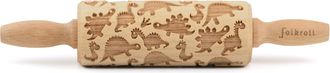 Folkroll 3D-Motiv-Teigrolle 23 cm Dinosaurier
