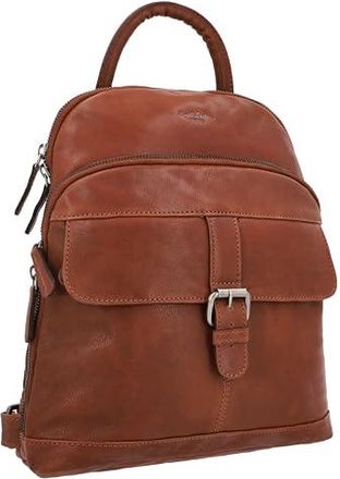 Gusti Alena Sac &agrave; dos en cuir vintage pour homme et femme Marron, marron, taille unique