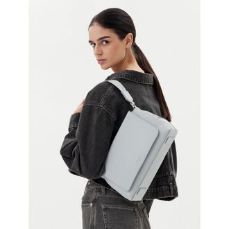 Calvin Klein Handtasche Calvin Klein Ck Must Satchel_Mono K60K613181 Grau