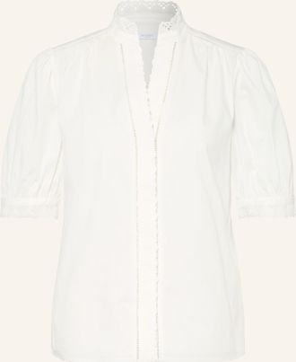 Hobb's Bluse Karis Mit Lochspitze weiss