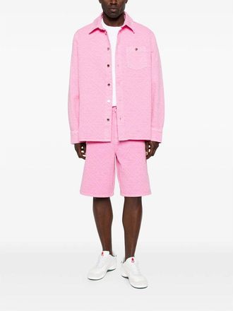 Casablanca Patterned Logo Shirt - Pink