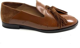 Fratelli Rossetti Femme, Chaussures, Brun, Taille: 36 EU Mocassin Bi-matière