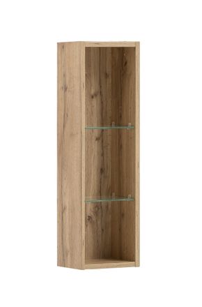 Schildmeyer Regal Duo 140239, Eiche Landhaus Dekor, 21,6 x 16 x 70,7 cm