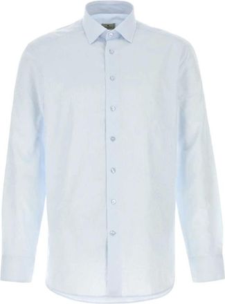 Etro Homme, Chemises, Bleu, Taille: XL Chemise en jacquard de coton