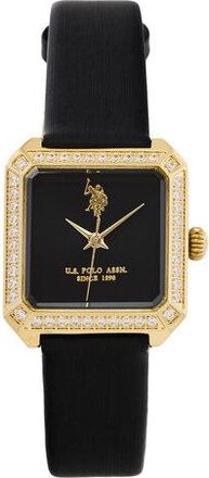 U.S.Polo Association Uhr Brigitte USP8479BK Schwarz