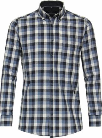 Casamoda Herren, Shirts, Blau, MGr&ouml;&szlig;e