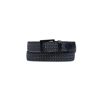 Karl Lagerfeld Geflochtener Canvas-G&uuml;rtel - - Accessories - Herren - Schwarzk - 105 CM