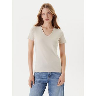 Benetton United Colors Of Benetton T-Shirt 3GA2E4230 Beige Regular Fit