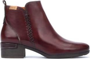 Pikolinos Bottines à Talon en Cuir Malaga pour Femme Color Arcilla