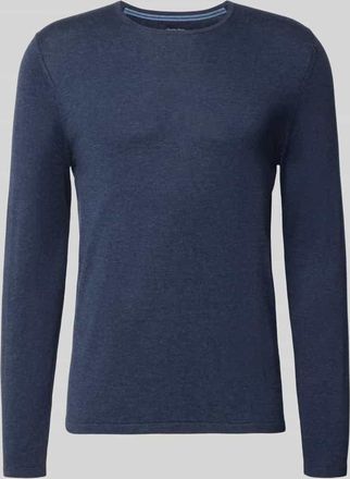 Christian Berg Strickpullover aus Baumwolle mit Rundhalsausschnitt