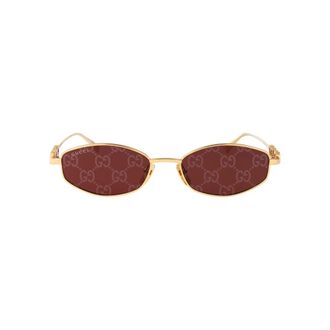 Gucci Stylische Sonnenbrille Gg1802S - - Accessories - Damen - Gelb - 55 MM