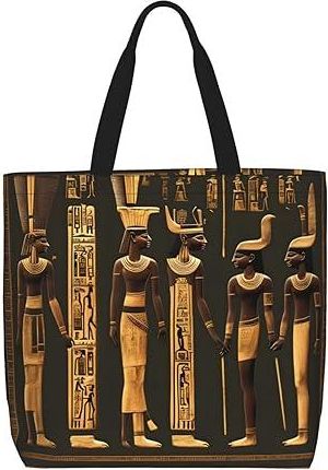 Generic Hi&eacute;roglyphes &Eacute;gyptiens Anciens Sac &Agrave; Bandouli&egrave;re D&eacute;contract&eacute; Tote Bag R&eacute;utilisable Sac Courses Pour Universit&eacute; Gym Shopping