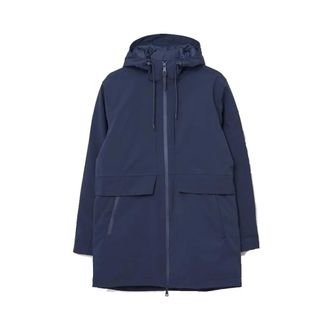 Tant&auml; Rainwear Flako Regenmantel Navy-S - - Jackets - Herren - Blau - L