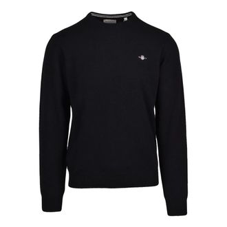 GANT Pullover mit Rundhalsausschnitt - - Knitwear - Herren - Schwarzk - 2XL