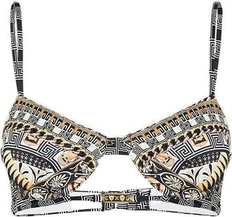 Camilla haut de bikini Temples of Dendara à armatures - Noir