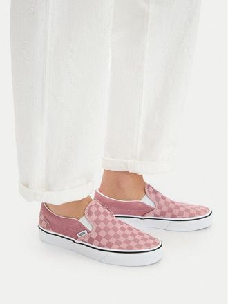 Vans Sneakers aus Stoff Classic Slip-On VN000D6YCL21 Rosa