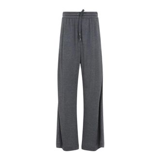 Brunello Cucinelli Md828Sm689 Weite Hose - - Trousers - Damen - Grau - XS