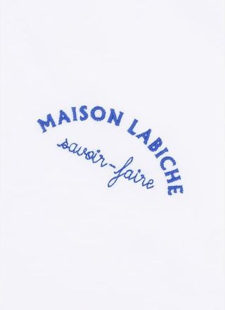 Maison Labiche T-shirt brod&eacute; en coton biologique