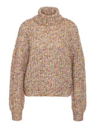 Noisy May Strickpullover Gem&uuml;tlicher Strick mit modernem Kragen f&uuml;r Damen (1-tlg) Recyceltes Material, Wolle nachhaltig Normal Fit Schalkragen