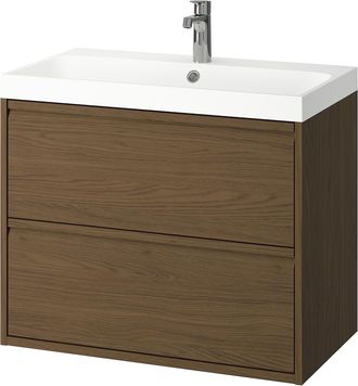 IKEA ÄNGSJÖN / BACKSJÖN Waschbschr+Schubladen/Waschb/Mibatt