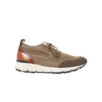 Scarosso Handgefertigte Taupe Sneakers - Robbie - - Shoes - Herren - Beige - 43 EU