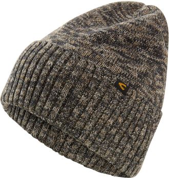 Camel Active Herren Beanie aus Reiner Baumwolle Navyblau, Menswear-OS