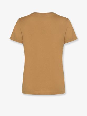 Max Mara Womens Cotton T-Shirt Papaia Beige T-Shirts & Jerseys