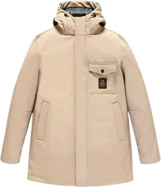 RefrigiWear Homme, Vestes, Beige, Taille: 3XL Giubbotto