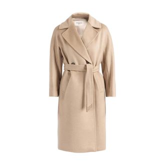 Max Mara Manteau Wkdresina - Femme - Manteaux - Beige - Taille: 38 FR