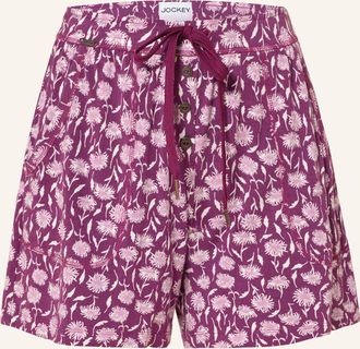 Jockey Schlafshorts Supersoft Lounge rot