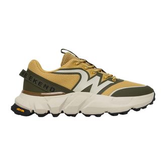 Max Mara Technische Mesh-Sneaker - - Shoes - Damen - Gr&uuml;n - 39 EU