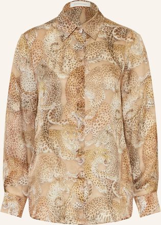 Zimmermann Hemdbluse Rebellion Aus Seide braun