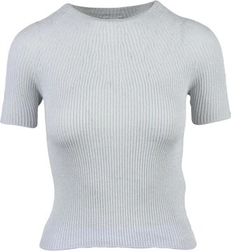 Eleventy Femme, Pulls, Gris, Taille: 38 FR Sottogiacca Pulls &agrave; col rond