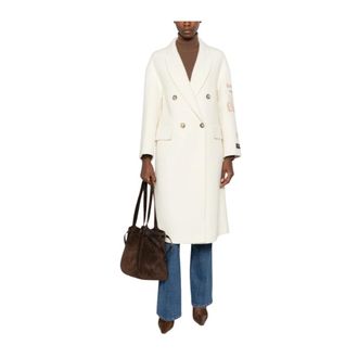Ermanno Scervino Damen, M&auml;ntel, Wei&szlig;, MGr&ouml;&szlig;e