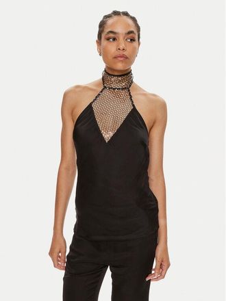 Rotate Top Victoria 112536100 Schwarz Slim Fit