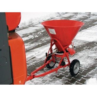 Bauer Streuwagen STW 100, lackiert, Feuerrot