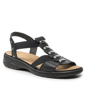 Rieker Sandalen Rieker 64580-00 Schwarz
